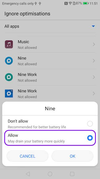 How To Turn Off Battery Optimization On The Huawei Devices Android FAQ