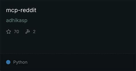 Mcp Reddit Glama