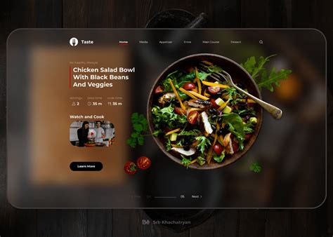 Food Web Design Web Design Websites Web Design Examples Site Web Design Food Graphic Design