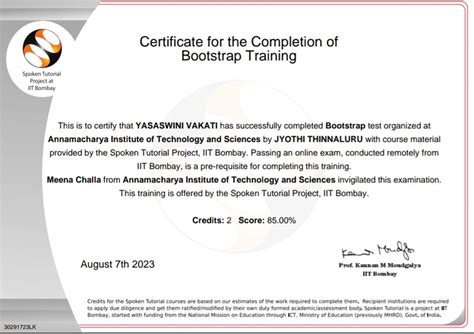 Spokenenglish Bootstrap Iitbombay Spokentutorial Vakati Yasaswini