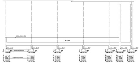 Autocad 2d Drawing Of Boundary Wall Foundation Details Cad File Dwg File Cadbull