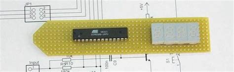 ATMEL ATMEGA MULTIMETER CIRCUIT LED DISPLAY