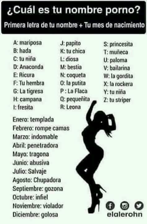 Cual Es Tu Nombre Xxx