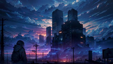 Anime City Aesthetic Wallpapers · 260 Backgrounds 🏙️🎌