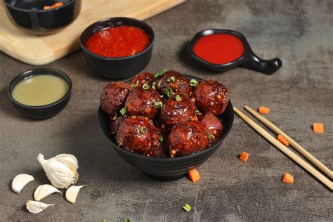 Easy Veg Manchurian Dry Recipe Crispy And Delicious