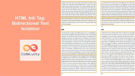 Css Direction Property Complete Guide To Ltr And Rtl Text Direction
