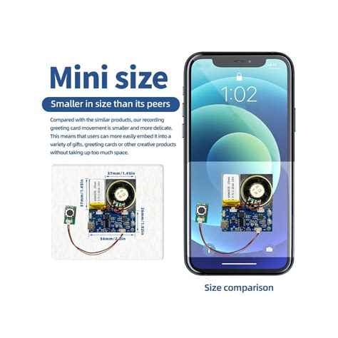 XLW Module 16MB Push Button Activated Sound Module India Ubuy