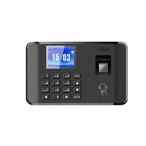 Intelligent Biometric Fingerprint Password Attendance Machine Time