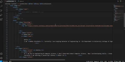 Madhu Chinthala On Linkedin Codsoft Portfolio Webdevelopment