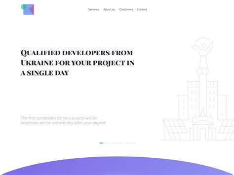Web Developer Hiring Concept By Mihail Vigovskiy On Dribbble