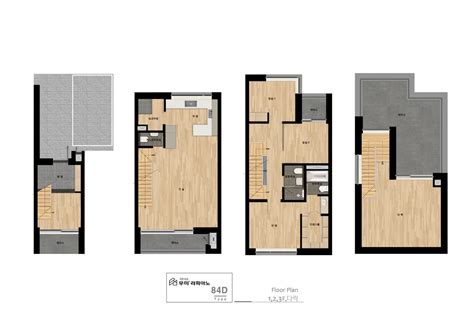 아파트 오피스텔 분양 전문 아이소 평면cg 제작 크몽
