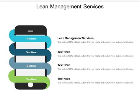 Lean Management Services Ppt PowerPoint Presentation Pictures Tips Cpb