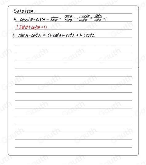 solved 4 using p b h relation prove that cosec 2θ cot 2θ 1 5
