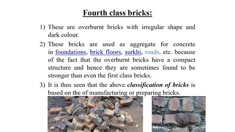 Classifications Of Bricks Civil Mdc
