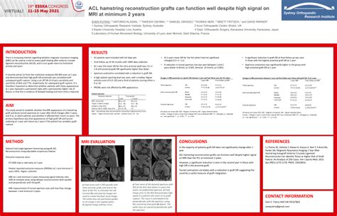 Pdf Acl Hamstring Reconstruction Grafts Can Function Well Despite High Signal On Mri At