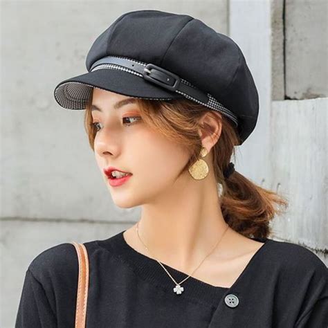 여성용 벨트포인트 팔각모자 브레드 헌팅캡 빵모자 패션모자 예쁜모자 Ssg Com 패션 모자 패션 스타일 패션