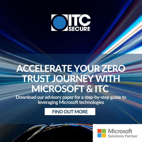 Itc Secure On Linkedin Zerotrust Microsoftsecurity Expertguidance Mspartner