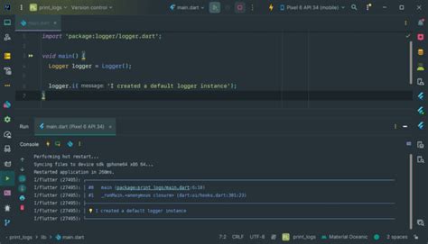 How To Print Logs In Flutter Into The Console Onlyflutter