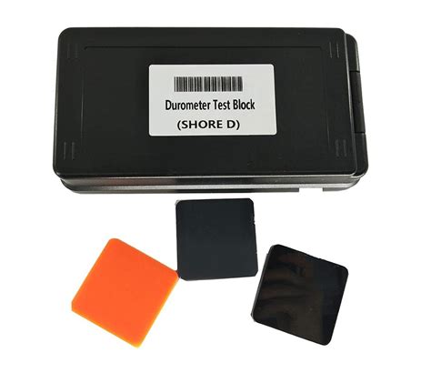 Type D Shore Durometer Hardness Test Blocks Kit Fo Grandado
