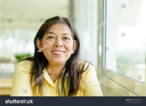 Portrait Senior Womansenior Adult Women Smiling Stock Photo Shutterstock