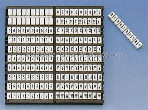 Terminal Block Cable Marker 2 4l 4 4w 5 0l 4 4w Buy Cable Marker
