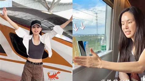 Hong Kong Actress Carman Lee Praises Chinas High Speed Rail