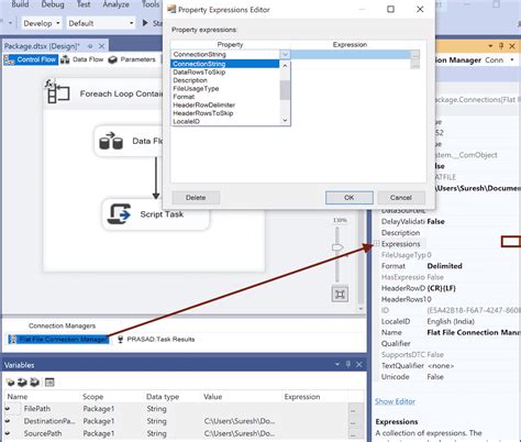 SSIS Script Task To Archive Files After Loading To SQL Server