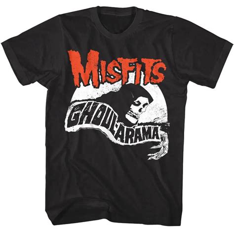 Misfits T Shirt Ghoularama Song Punk Rock Music Band Merch Shirts Etsy