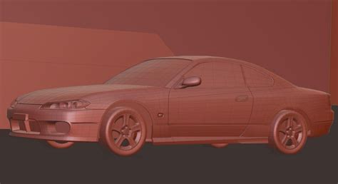 Nissan Silvia Blender Render Vs Brochure Rblender