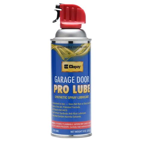 Lithium Garage Door Lubricant Spray Remoeq