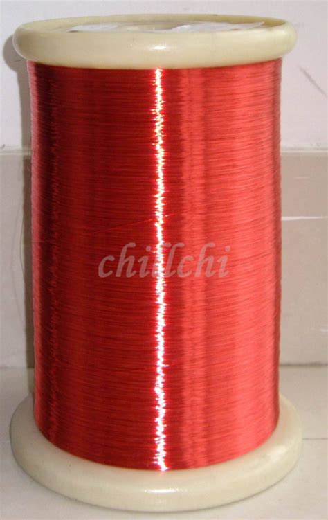 0 19 Mm Mm Red Polyurethane Enameled Copper Wire Q Vicedeal