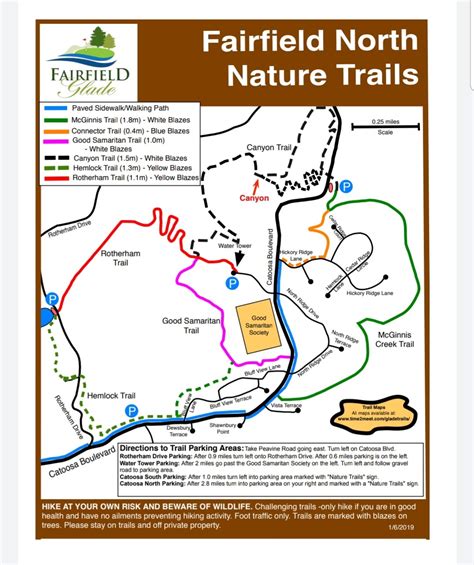 Hiking Trails Fairfield Glade