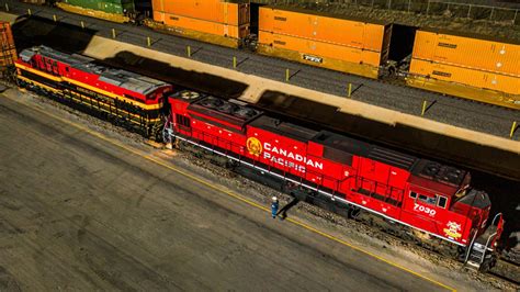 Canadian Pacific Kansas City De México El Ferrocarril Que Une A