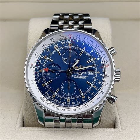 Breitling Navitimer Chronograph Gmt 46 Ref A24322 Oneluxury