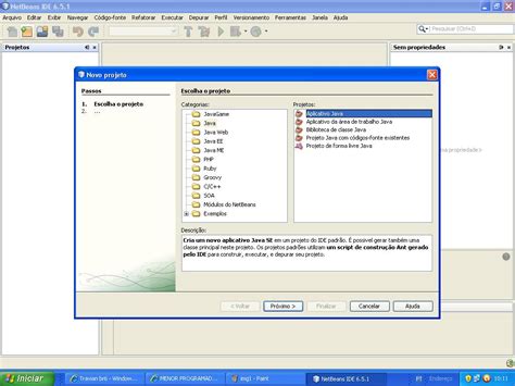 MENOR PROGRAMADOR Como Criar Um Projeto JavaSE E Adicionar As