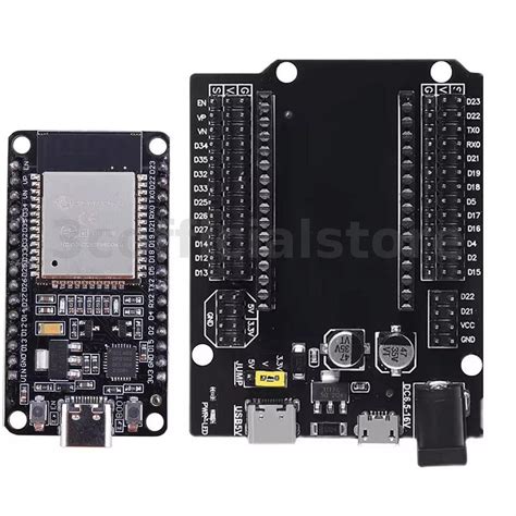 Esp32 Expansion Board Compatible With Esp32 Wifi Bluetooth Dual Core Esp32 Devkitc 32 Esp Wroom