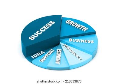 Business Pie Chart Stock Illustration 218833873 Shutterstock
