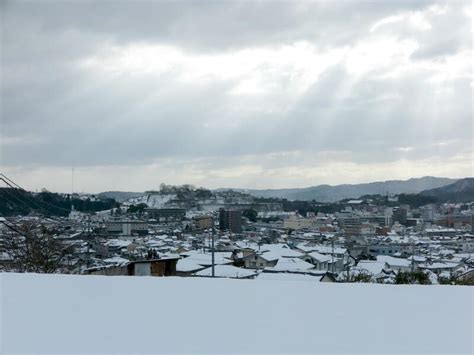 2019 津山城鶴山公園の雪景色 津山瓦版