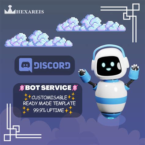 Discord Bot Service Template Scratch Hexareis Shopee Malaysia