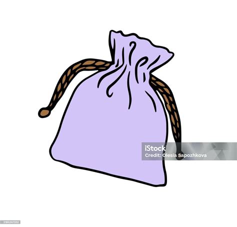 브라운 드로스트링 코드가 있는 라일락 사치 백 파우치는 작은 물건 허브 보석을 보관하거나 선물용으로 사용할 수 있습니다 공예품 Diy 프로젝트 아로마 테라피 또는 포장