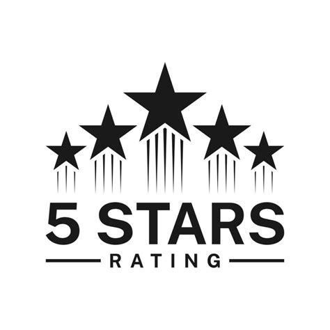 5 Star Logo Vector