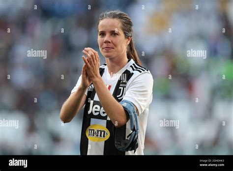 Sofie Pedersen Of Juventus During The Womens Serie A Match At The Allianz Stadium Turin Italy