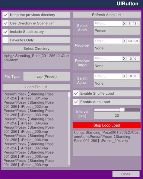 File Shuffle Plugin Shufflefiles Plugins Scripts Virt A Mate Hub