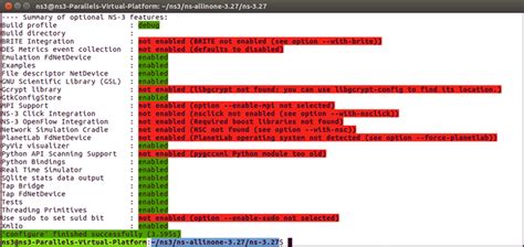 Command To Build The Examples Of Ns 3 With Waf Tool Download Scientific Diagram