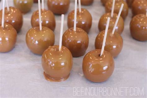 Caramel Apple Techniques Gravity Is Your Friend Bee In Our Bonnet