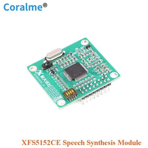 xfs5152ce speech synthesis module tts voice module support encode decode realized chinese