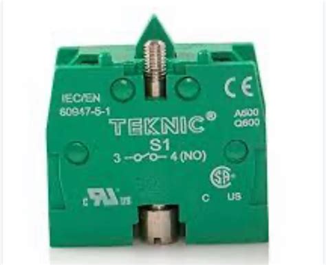 teknic s1 push button contact block at ₹ 45 push button contact block