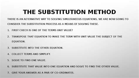 Solving Simultaneous Equations Algebraically By Helens Essential Maths Store