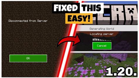 Minecraft Aternos Server Disconnected From Server Fixed Easy Unable To Connect To World Youtube