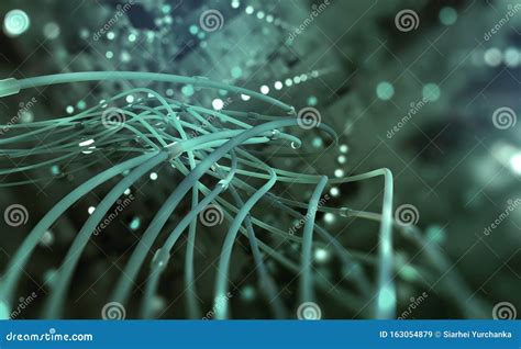 Global Data Network Social Graph Connections Communication Network Abstract Background
